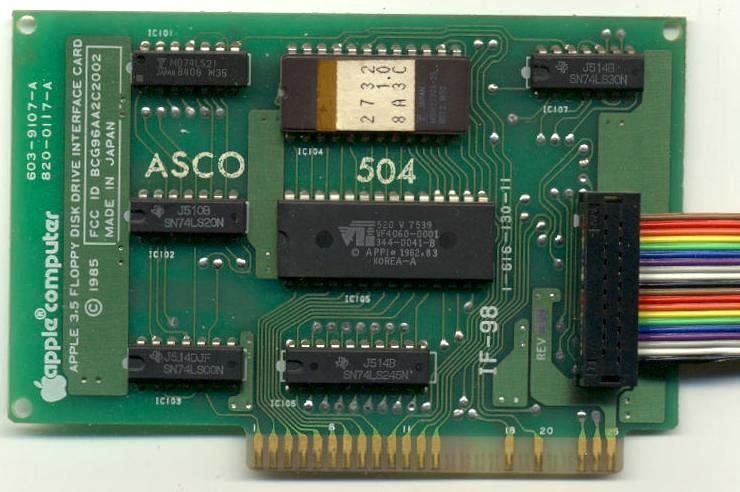 Wouter's page : Apple disk drives, controllers, and the IWM
